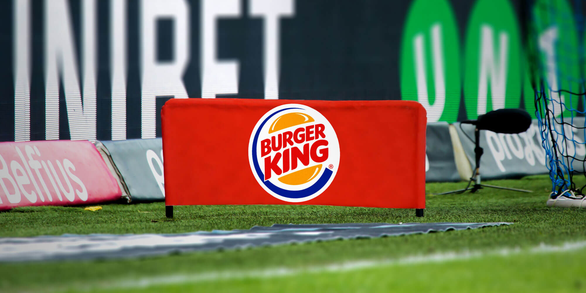 Sports Signage for Pitch Advertising Opportunities • Amayse