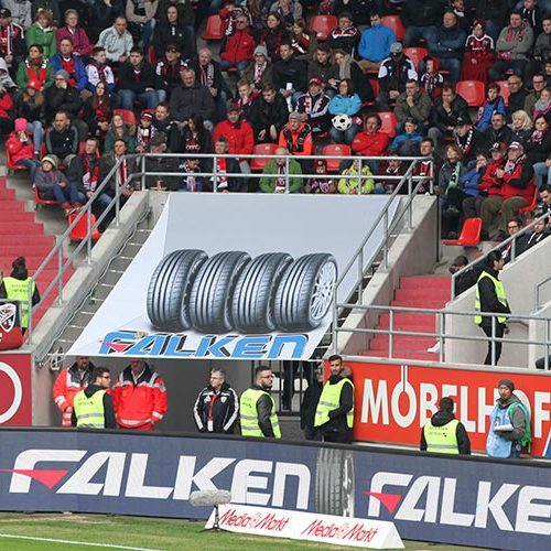 Printed Stadium Banners • Amayse Sports Branding