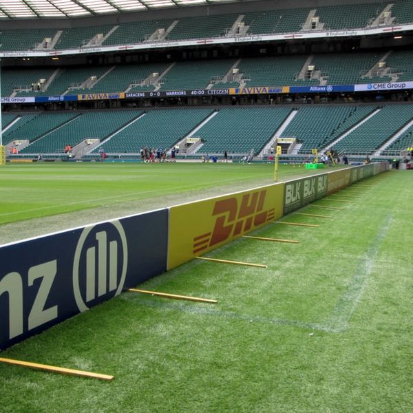 Perimeter Boards • Stadium Signage • Amayse Sports Branding